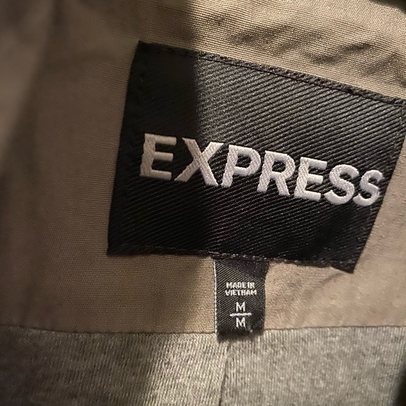 Express | Jackets & Coats | Military Hooded Jacket | Poshmark